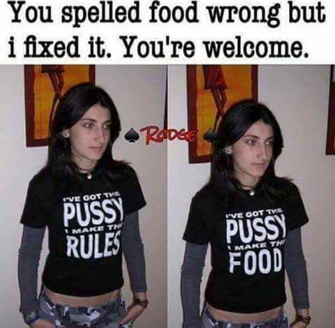 You spelled food wrong but i fixed it. You're welcome. - America’s best ...