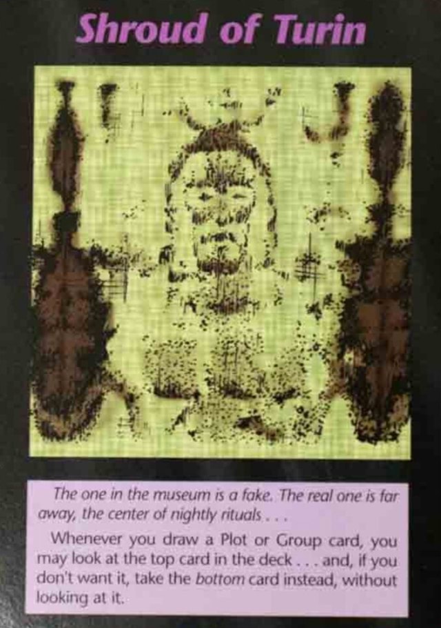 Shroud of Turin The one in the museum is a fake. The real one is far ...