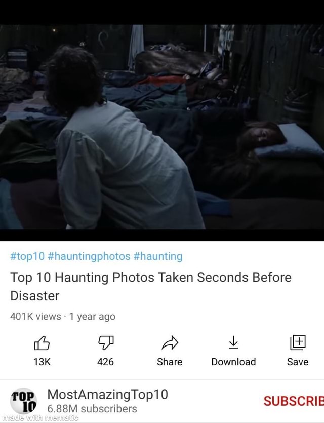 #top10 #hauntingphotos #haunting Top 10 Haunting Photos Taken Seconds ...