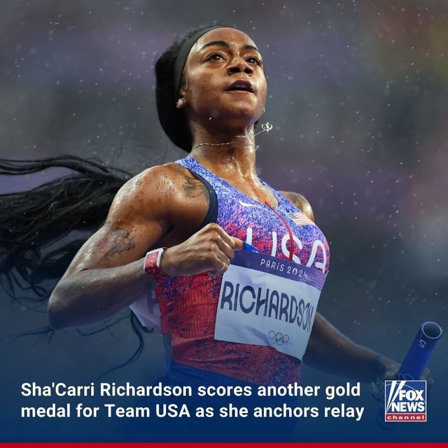 GOLDEN GIRL: Track and field star Sha’Carri Richardson won her first ...