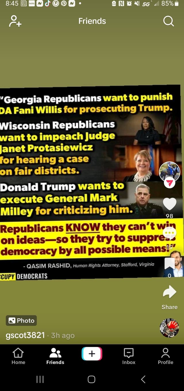 AN se. Friends "Georgia Republicans want to punish DA Fani Willis for ...