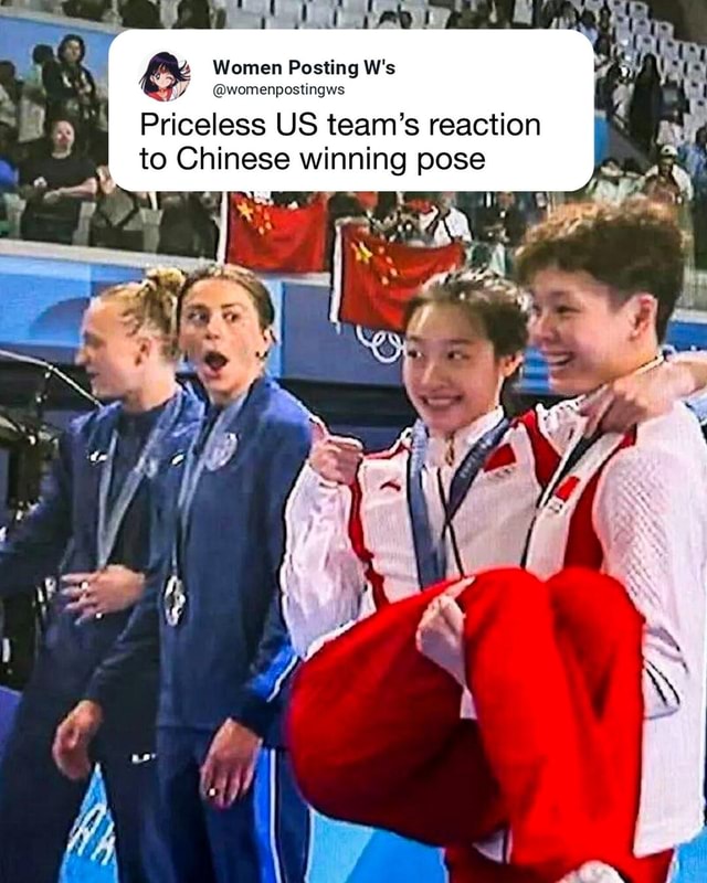 The reaction from Kassidy Cook 😂 China’s Chang Yani and Chen Yiwen won ...
