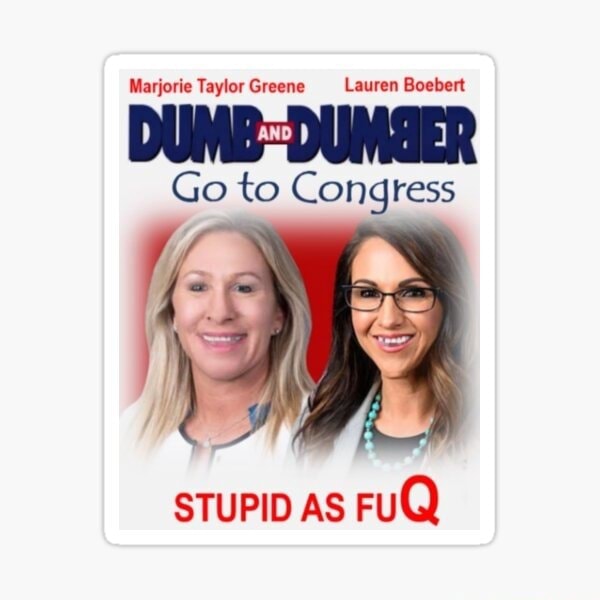 Marjorie Taylor Greene Lauren Boebert Go to Congress STUPID AS FUQ ...