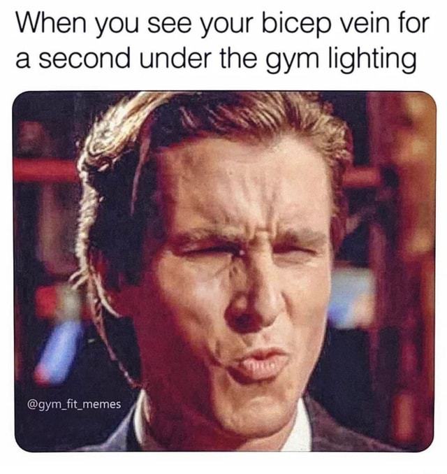 😮‍💨😮‍💨😮‍💨 via @gym_fit_memes - When you see your bicep vein for a ...