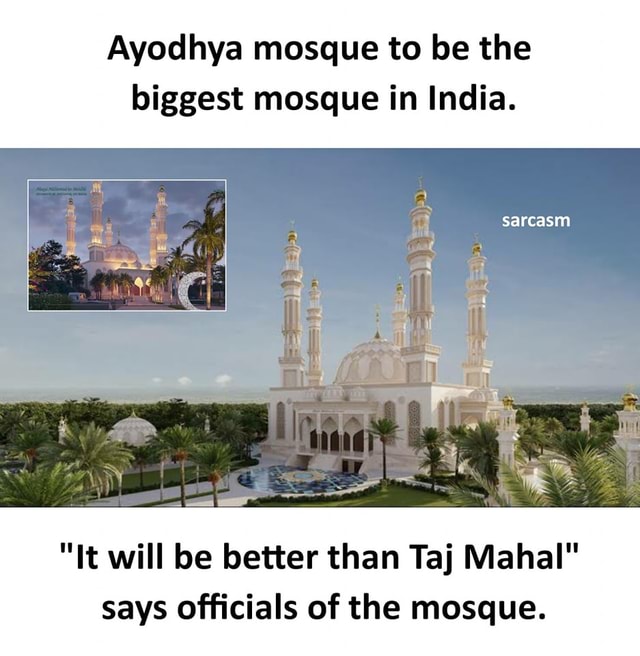Panel aims at building one of India’s biggest mosques, which will host ...