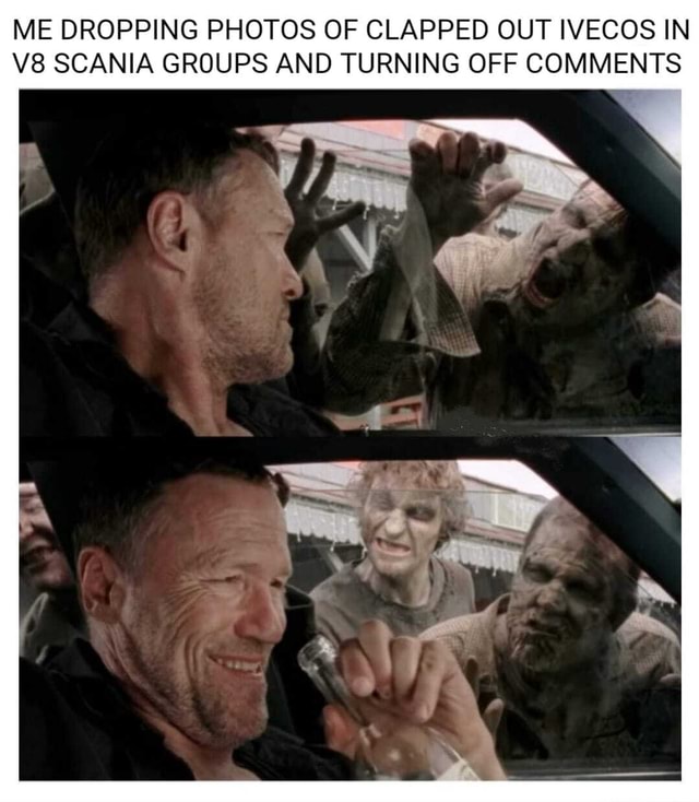 ME DROPPING PHOTOS OF CLAPPED OUT IVECOS IN SCANIA GROUPS AND TURNING ...