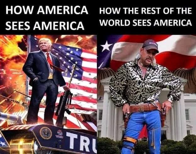 HOW AMERICA HOW THE REST OF THE SEES AMERICA WORLD SEES AMERICA ...