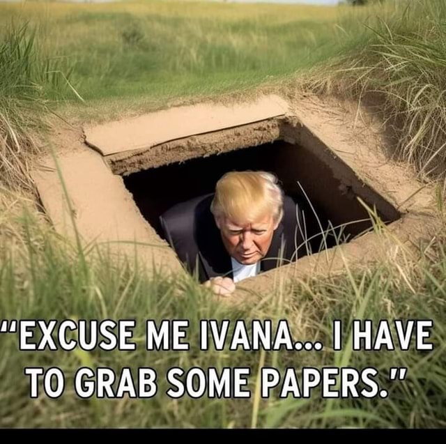 "EXCUSE ME IVANA... I HAVE TO GRAB SOME PAPERS." - America’s best pics ...