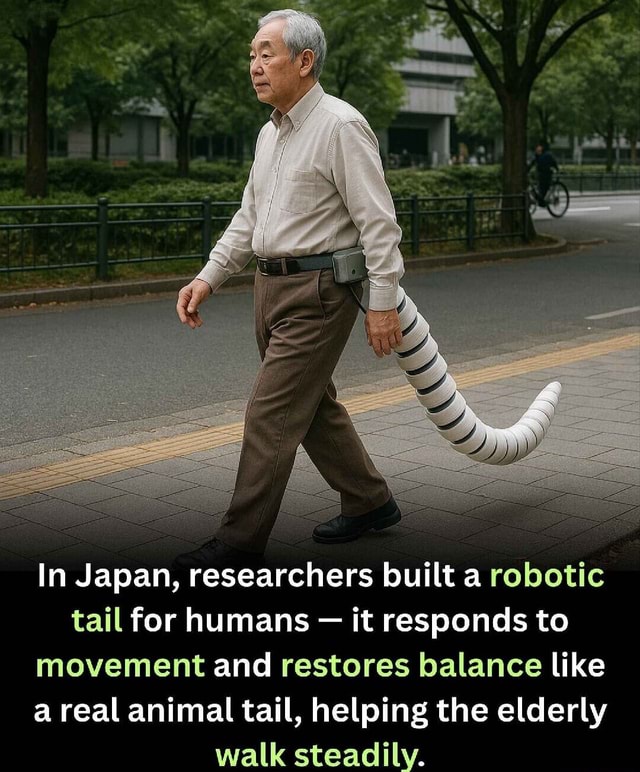 In Japan, researchers built a robotic tail for humans - it responds to ...