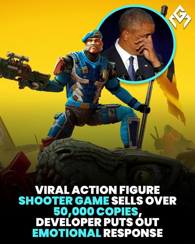 VIRAL ACTION FIGURE SHOOTER GAME SELLS OVER 50,000 COPIES, DEVELOPER ...