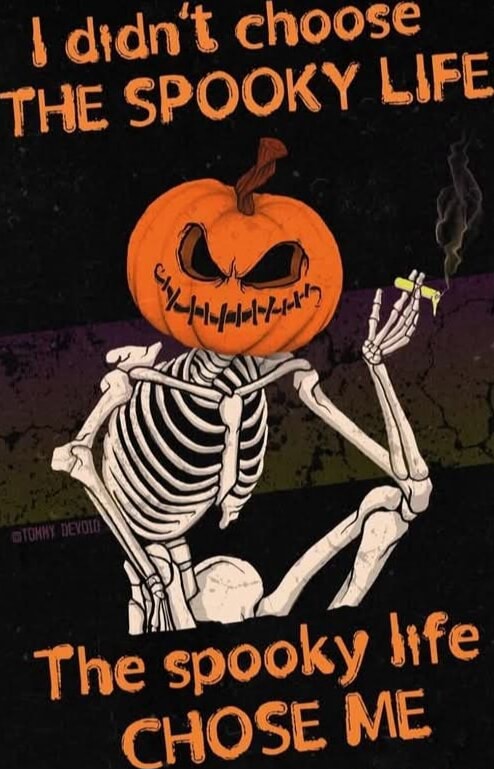 I didn't choose THE SPOOKY LIFE The spooky life CHOSE ME - America’s ...