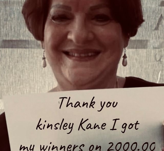 Thank you kin sley Kane I got mu winnere on 2000.00 - America’s best ...
