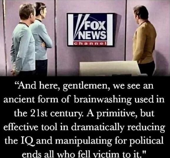 "And here, gentlemen, we see an ancient form of brainwashing used in ...