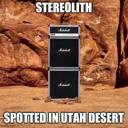 STEREOLITH SPOTTED IN UTAH DESERT - America’s best pics and videos