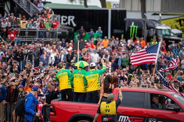 The edition of Motocross of Nations held at the epic Ernee track in ...