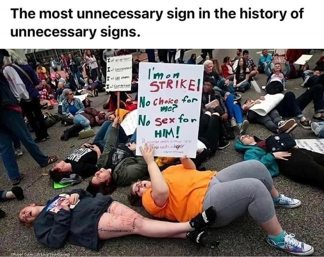 The most unnecessary sign in the history of unnecessary signs ...