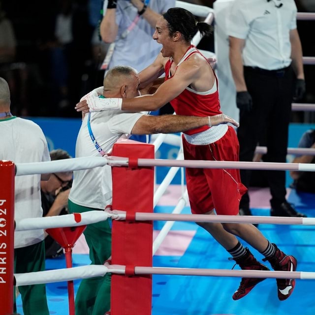Algerian boxer Imane Khelif won a gold medal Friday at the Paris ...