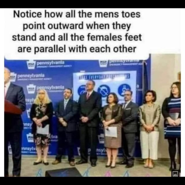 Notice how all the mens toes point outward when they stand and all the ...