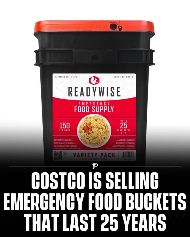 Costco is now selling an “Emergency Food Supply Variety Pack” by ...