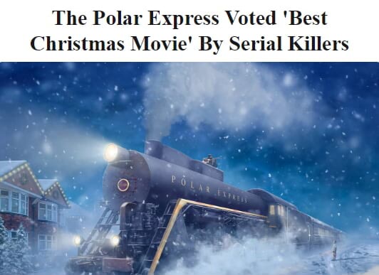 The Polar Express Voted 'Best Christmas Movie' By Serial Killers - America’s best pics and videos