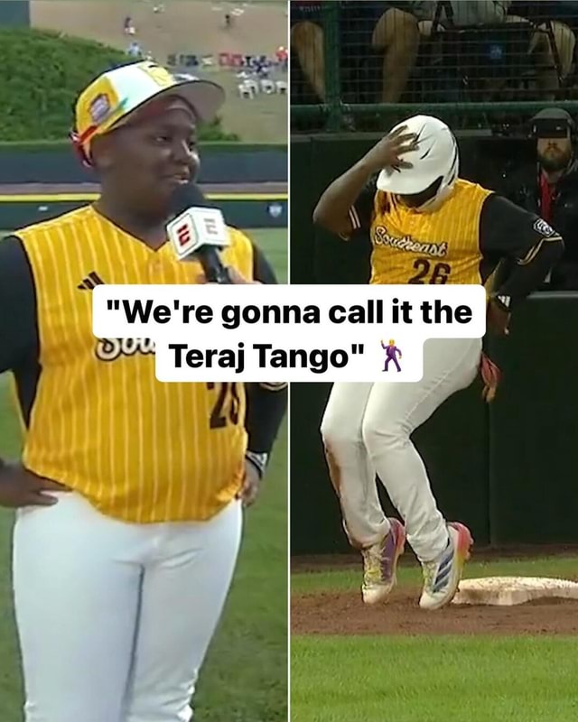 Teraj Alexander was showing off the moves at the LLBWS - "We're gonna ...