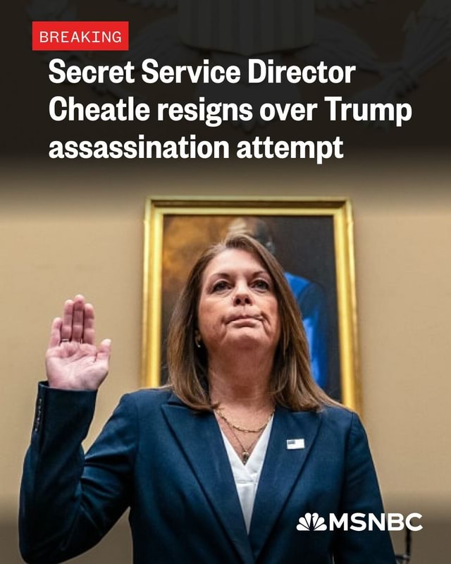 U.S. Secret Service Director Kimberly Cheatle has stepped down after ...