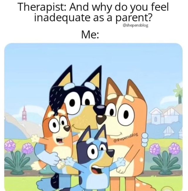 This made me giggle! RP: @shepensblog - Therapist: And why do you feel ...