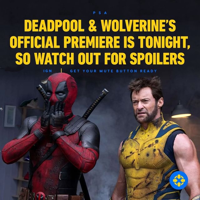 Deadpool & Wolverine has its official premiere tonight in New York City ...