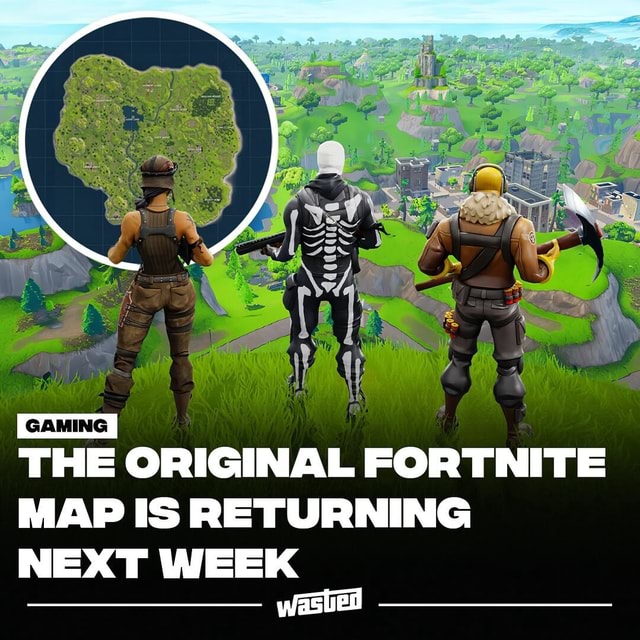 The original Fortnite map is set to return on 11/03/2023. Are you going ...