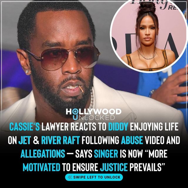 CASSIE'S LAWYER REACTS DIDDY ENJOYING LIFE ON JET & RIVER RAFT ...