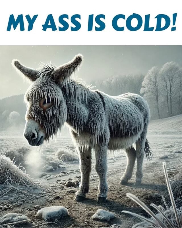 MY ASS IS COLD - America’s best pics and videos