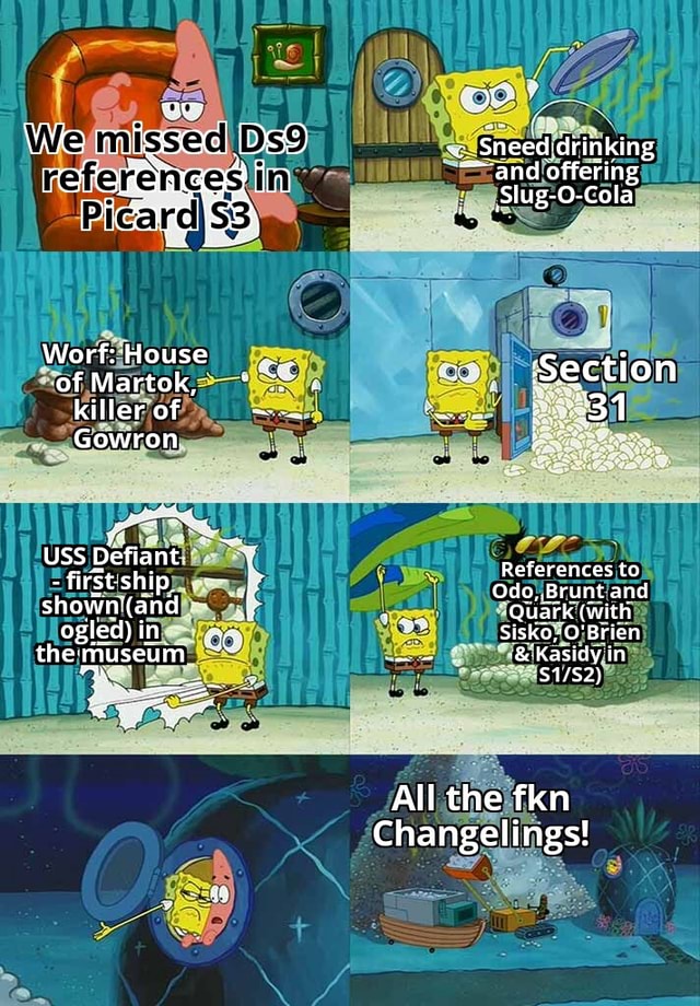 Worf: House killer of Gowron USS Defiant: first shown (and ogled) in ...