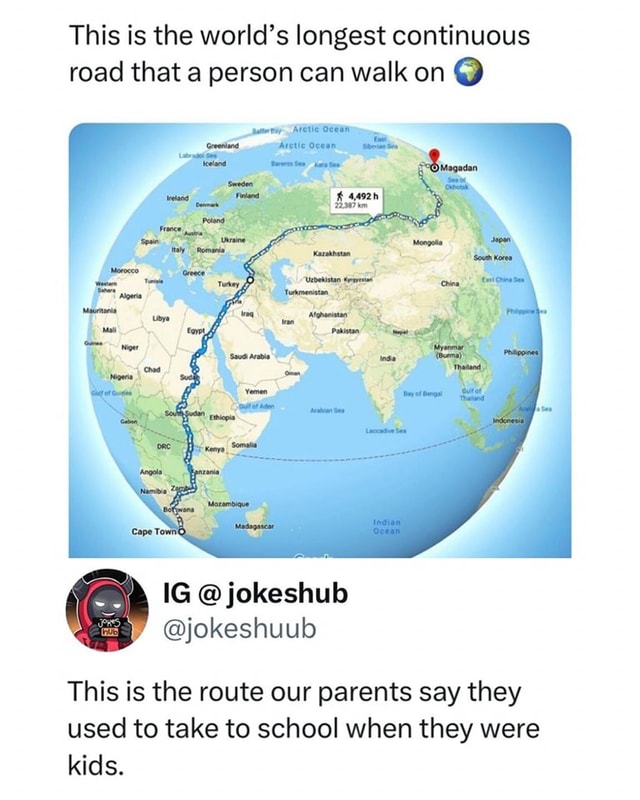 My dad took this route 💀 - - - #memes #meme #lmao #lol #funny # ...