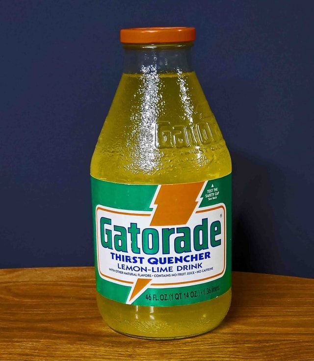 Thanks Dave! Who remembers buying Gatorade in glass bottles? Lime and ...