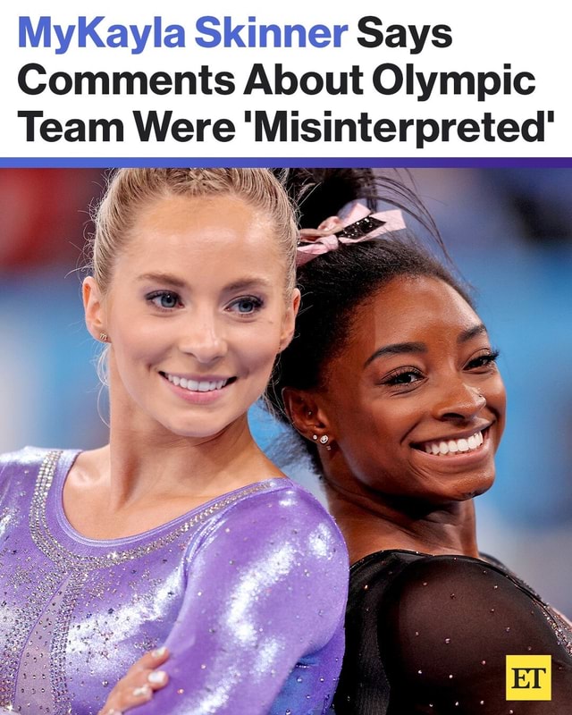 MyKayla Skinner is apologizing following comments she made in a ...
