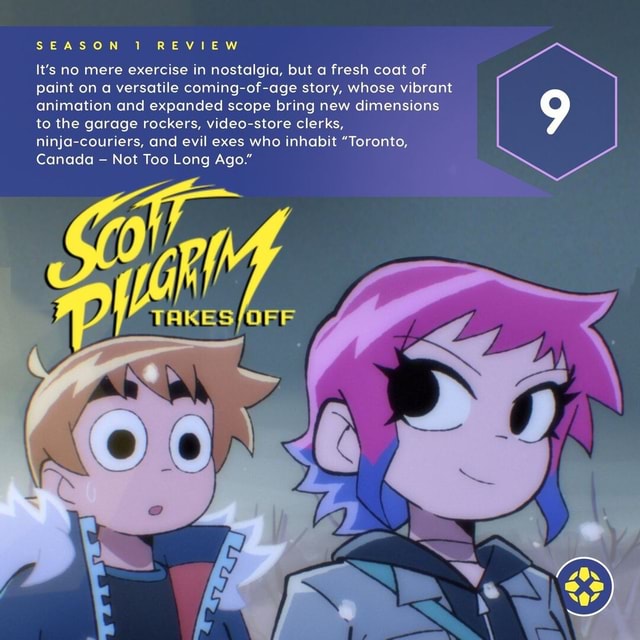 Scott Pilgrim Takes Off is a bold reimagining of Bryan Lee O’Malley’s ...