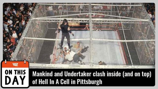 23 years ago today the greatest Hell in a Cell match of all time ...