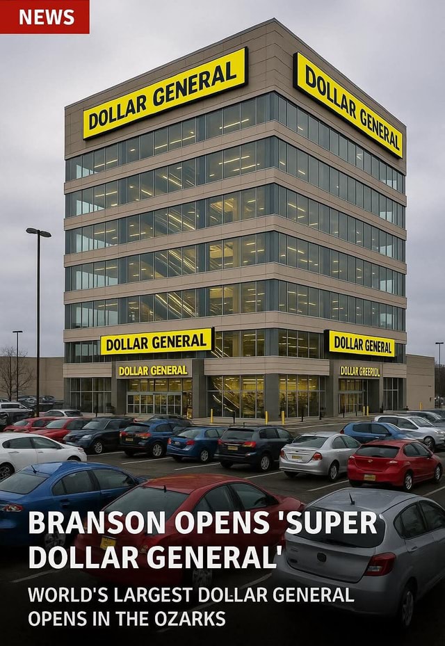 NEWS DOLLAR GENERAL DOLLAR I BRANSON OPENS 'SUPER DOLLAR GENERAL' WORLD ...