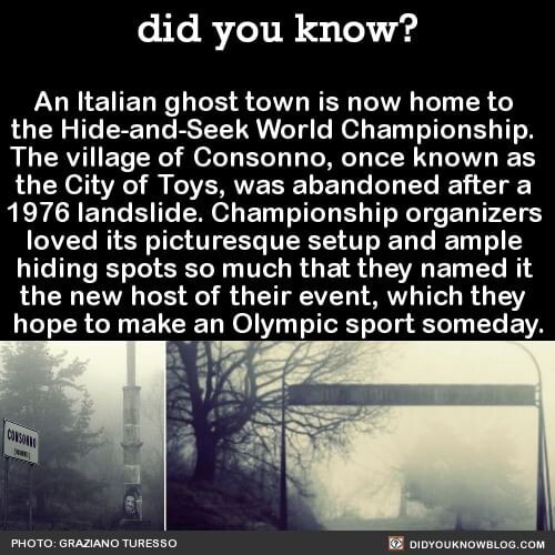 Did you know? An Italian ghost town is now home to the Hide-and-Seek ...