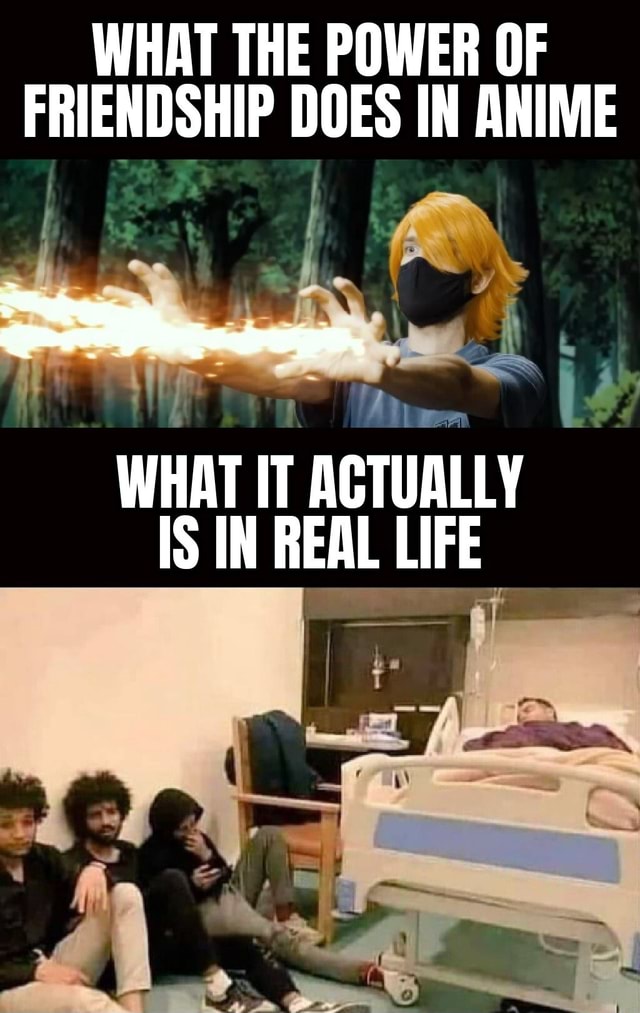 WHAT THE POWER OF FRIENDSHIP DOES IN ANIME (ix I WHAT IT ACTUALLY IS IN ...