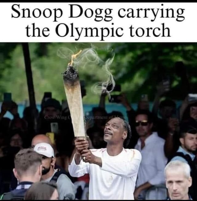 Snoop Dogg carrying the Olympic torch - America’s best pics and videos