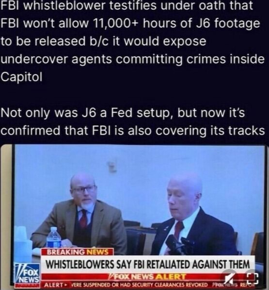 FBI whistleblower testifies under oath that FBI won't allow 11,000 ...