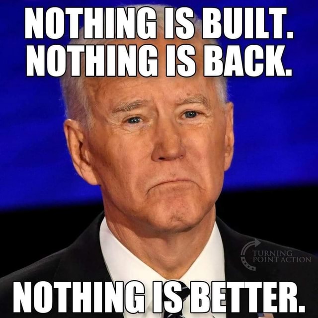 NOTHING IS BUILT. NOTHING IS BACK. NOTHING IS BETTER. - America’s best ...