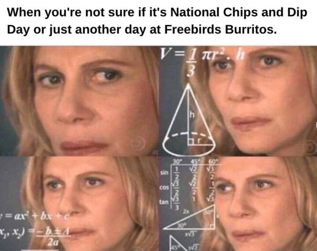 National Chips and Dip Day? More like another excuse to indulge in ...