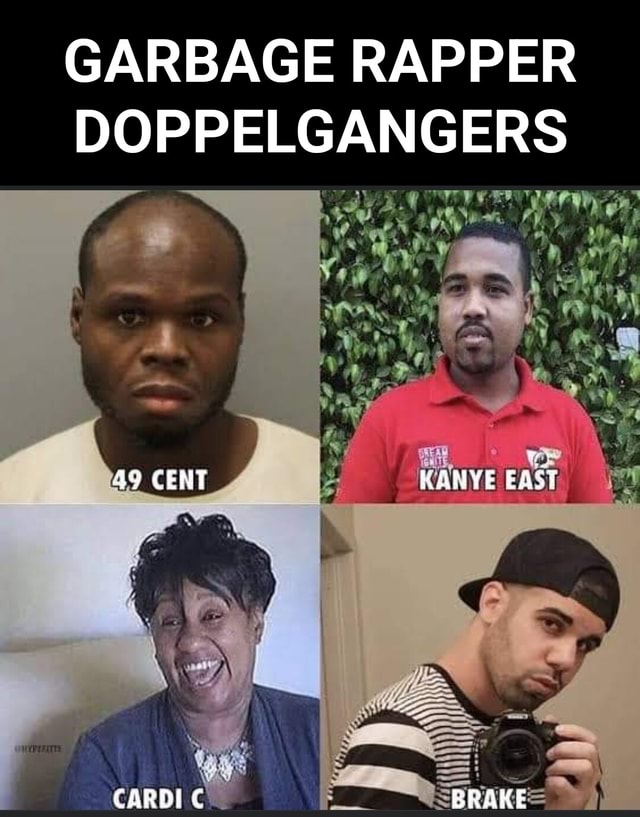 GARBAGE RAPPER DOPPELGANGERS 49 CENT CARDIC - America’s best pics and ...