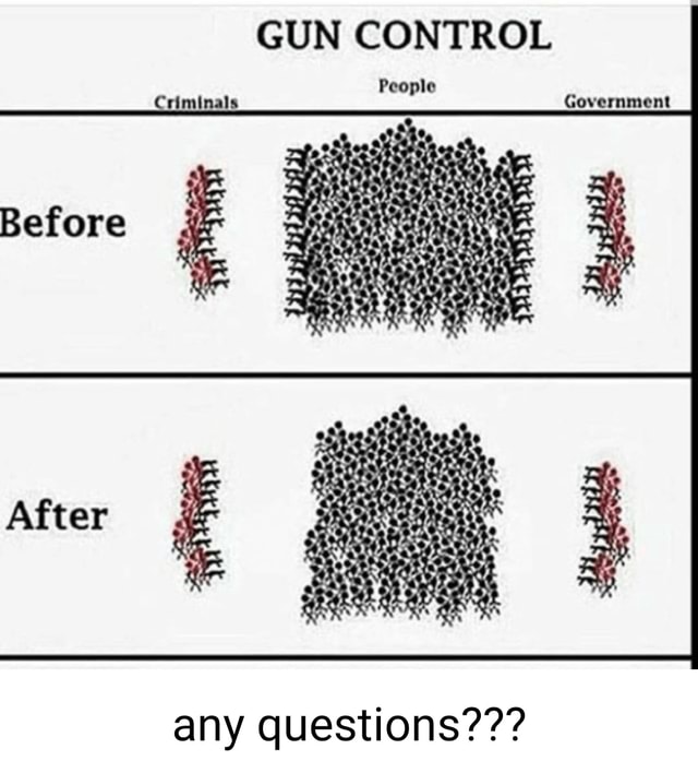 GUN CONTROL People Government Before After any questions??? - America’s ...