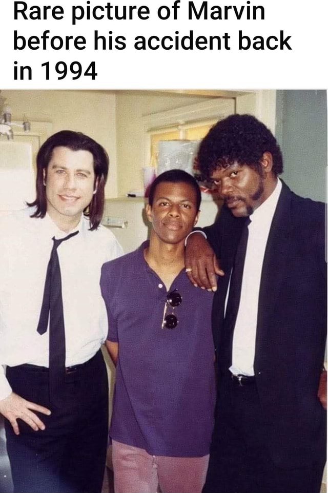 Rare picture of Marvin before his accident back in 1994 - America’s ...