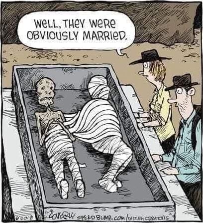 WeLL, THEY WeRe OBVIOUSLY MARRIED. - America’s best pics and videos