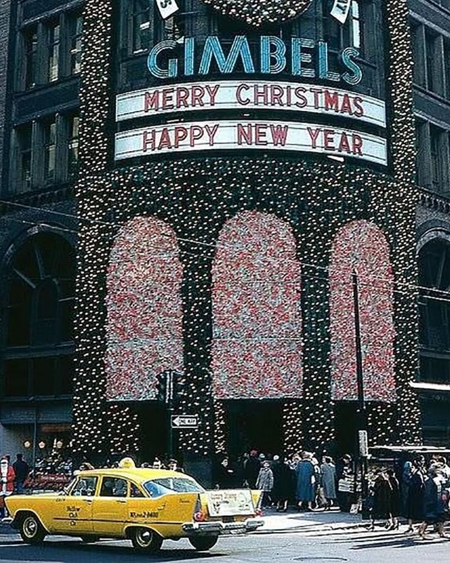 Gimbels in downtown Philadelphia around the late 1950s. - America’s ...