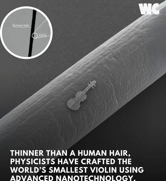 We Hum aha THINNER THAN A HUMAN HAIR, PHYSICISTS HAVE CRAFTED THE WORLD ...